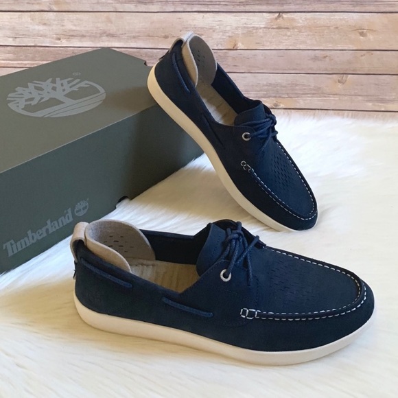 Timberland | Shoes | Timberland Navy Project Better Boat Shoes | Poshmark